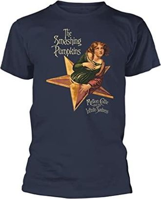 Plastic Head T-shirt « Mellon Collie Album » (Bleu), bleu, Taille M