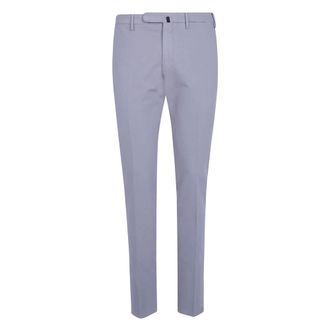 Incotex Homme, Pantalons, Gris, Taille: XL Chino Classique Coupe Droite