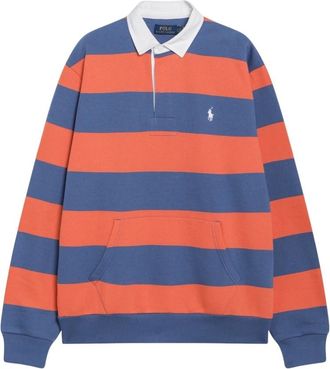 Polo Ralph Lauren Gestreiftes Rugby-Polo - - Tops - Herren - Mehrfarbig - S