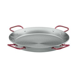 Lacor Po&ecirc;le &agrave; Paella Acier Classique 4 Poign&eacute;es [115 cm - 120 Portions]