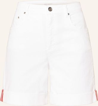Oui Jeansshorts weiss