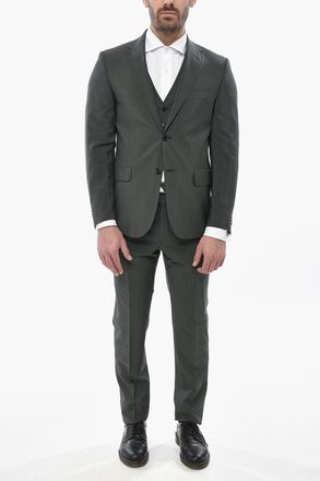Corneliani CODE 3-teiliger Anzug aus Mohairmischung EVENT Corneliani