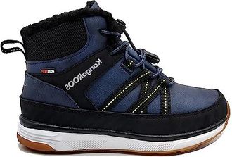 Kangaroos K-WB Loma RTX Bottes de neige Bleu marine/citron vert 28 EU, Dk Navy Lime, 28 EU