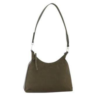 Prada Sac bandouli&egrave;re Vintage en nylon Pre-owned - Femme - Pre-owned - Vert - Taille: ONE Size