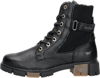 Mustang Femme, Chaussures, Noir, Taille: 37 EU Chaussures &agrave; lacets Hoog