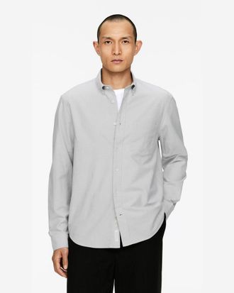 Arket Oxford-Hemd -Grau
