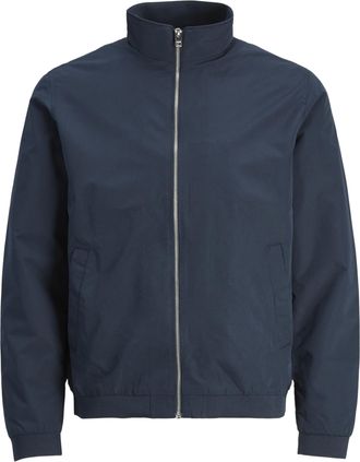 Jack & Jones Plus Size Herren JJROY Harrington Bomber PLS Bomberjacke, Navy Blazer, 3XL