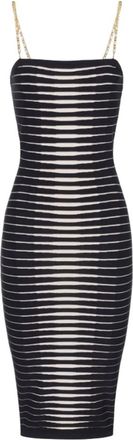 Elisabetta Franchi Femme, Robes, Noir, Taille: 42 FR Midi Dress