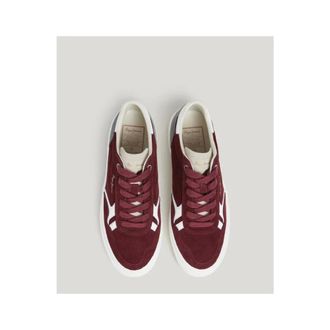 Pepe Jeans London Homme, Chaussures, Multicolore, Taille: 43 EU Baskets en Daim à Bout Bas avec Détails de Couture