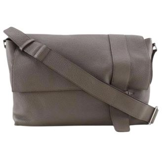 Herm&egrave;s Sac Messenger Alfred Pre-owned - Homme - Pre-owned - Gris - Taille: ONE Size