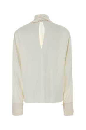 Stella McCartney Satin Blouse - Cream