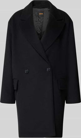Boss Orange by Hugo Boss Regular Fit Mantel aus Woll-Mix Modell C_Calesarina