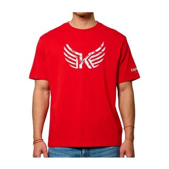 Kaporal Homme, Tops, Rouge, Taille: S T-Shirt &agrave; col rond