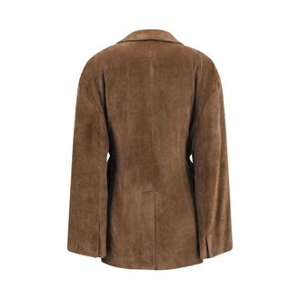 Brunello Cucinelli Cashmere-Blend Corduroy Blazer - Brown