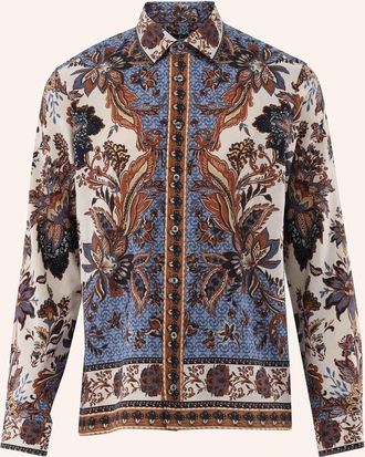 van Laack Van Laack Hemd Slim Fit braun