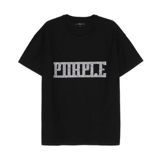 Purple Homme, Tops, Noir, Taille: S T-Chemises
