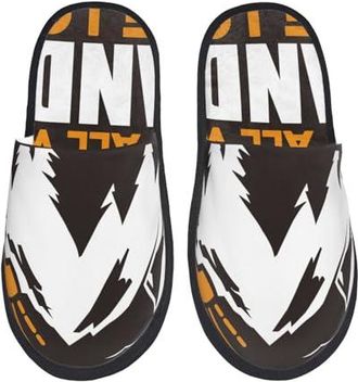 Generic Pantoufles DHiver Tous Ceux Qui Errent Ne Sont Pas Perdus4 Portative Pantoufles DH&ocirc;tel R&eacute;utilisables Chaussons DInt&eacute;rieur Pour Spa Int&eacute;rieur Invit&eacute; M