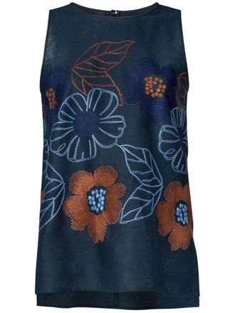 Silvia Tcherassi blouse Leonora - Bleu