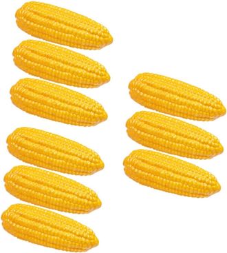 Amosfun 9 St&uuml;ck Simuliertes Gem&uuml;se K&uuml;nstliche Maisstiele Maisst&uuml;tze K&uuml;nstlicher Mais Mini Realistische Maisstiele Simulation Von Maismodellen Herbsternte Orna