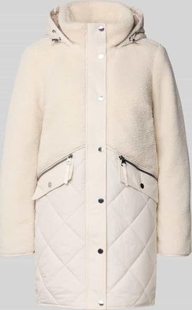 s.Oliver Red Label Regular Fit Teddy-Mantel mit Stepp-Anteil