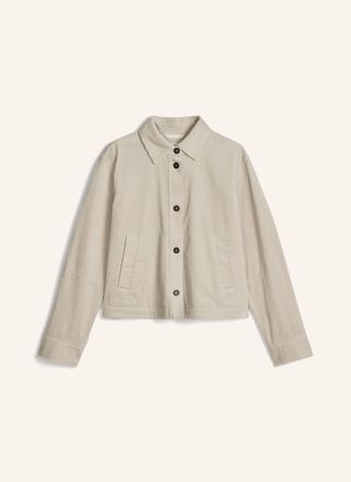 Marc O'Polo Marc Opolo Cord-Overshirt grau