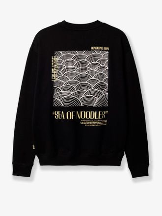 Woodbird Mens Cotton Sweater Black