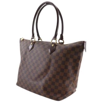 Louis Vuitton Pre-owned Vintage Damier Canvas Tote Bag - - Pre-owned - Damen - Braun - ONE SIZE