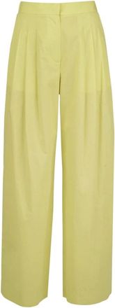 ottod'Ame Femme, Pantalons, Vert, Taille: 42 FR Pantalone Asia