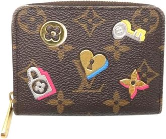 Louis Vuitton Porte-monnaie Monogram Pre-owned - Femme - Pre-owned - Brun - Taille: ONE Size