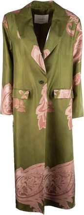 CO. GO Co. go Manteau Au Genou - Multicolore
