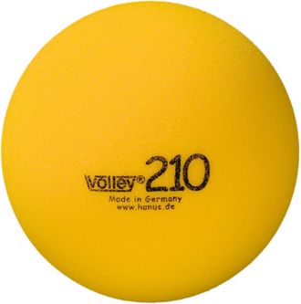 Volley Schaumstoffball unbeschichtet, ø 21 cm, gelb