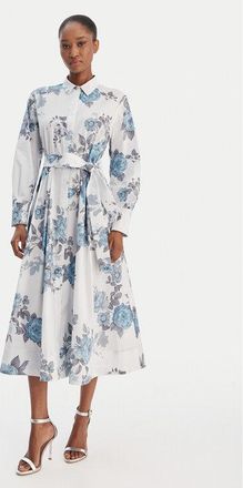 Marella Hemdkleid Formica 2613221161 Himmelblau Regular Fit