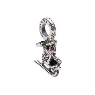Pandora Weihnachtsschlitten 2023 Anh&auml;nger - - Accessories - Damen - Grau - ONE SIZE