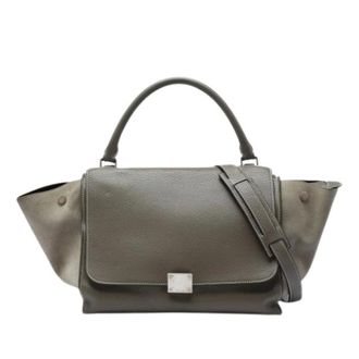Celine Sac Trapeze Pre-owned - Femme - Pre-owned - Brun - Taille: ONE Size