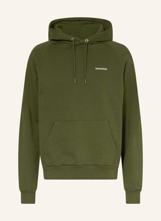 Manors Manors Hoodie Organic Logo gruen