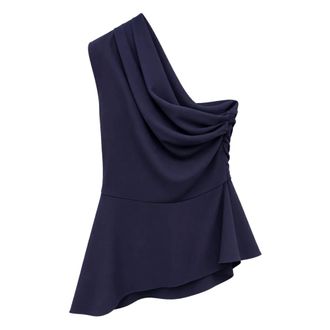 Liviana Conti Top en ac&eacute;tate - Femme - Blouses et Chemises - Violet - Taille: 38 FR