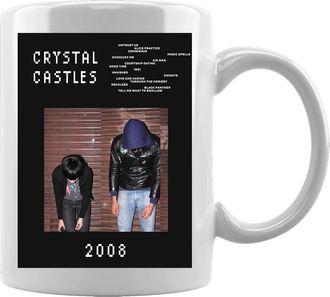 Generic Crystal Castles 2008 Keramikbecher Weißes Kaffee Tee Wasser Tasse Büro Home Ceramic White Mug Cup