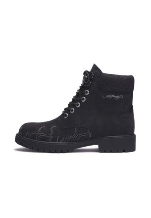 Ed Hardy Schn&uuml;rstiefelette Flamme