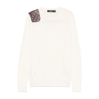 Ralph Lauren Shavonne Langarmpullover - - Knitwear - Damen - Beige - 2XL