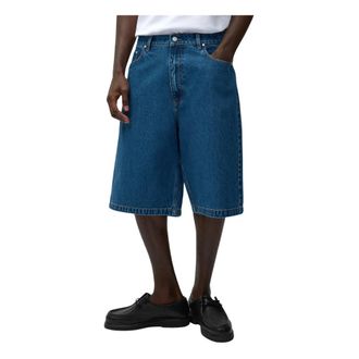 Arte Homme, Shorts, Bleu, Taille: W32 Round Pocket Denim Shorts