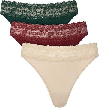 Tommy Hilfiger Brazilian-Panty-Set UW0UW06670 Bunt