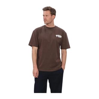 The Goodpeople Took T-Shirt - - Tops - Herren - Braun - L