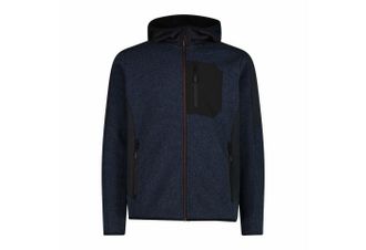 F.lli Campagnolo Fleecejacke CMP Herren Fleecejacke MAN JACKET FIX HOOD 35H1787