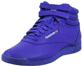 Reebok Baskets montantes Freestyle pour femme, Violet solaire/violet solaire/blanc futur, 37.5 EU