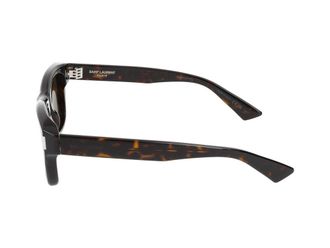 Saint Laurent Mens Sl Sunglasses Havana Acetate