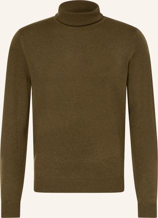 Strokesman's Strokesmans Rollkragenpullover Aus Cashmere gruen