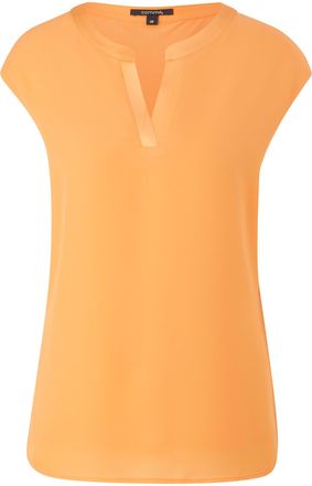 Comma Damen 2148208 T-Shirt, 2236 orange, 36