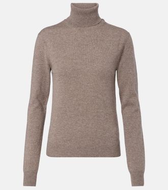 Saint Laurent Pull &agrave; col roul&eacute; en cachemire