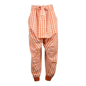 Vivienne Westwood Femme, Pantalons, Orange, Taille: 38 FR Nepal Pantalons