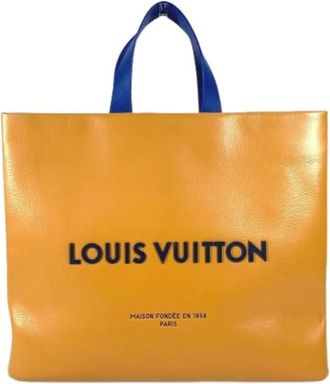 Louis Vuitton unisex, Pre-owned, Orange, Taille: ONE Size Sac fourre-tout Pre-owned